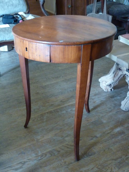 Biedermeier End Table