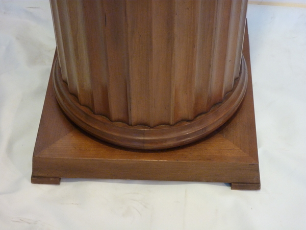 Reeded Column Pedestal