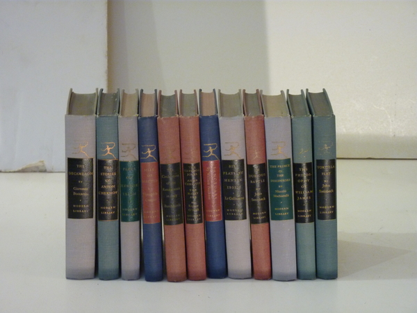 Collection of 12 Linen Bound Books