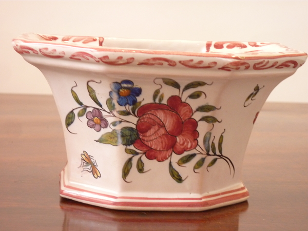 French Faience Bough Pots