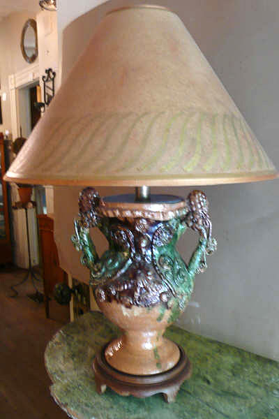 Rustic Ceramic Lamp